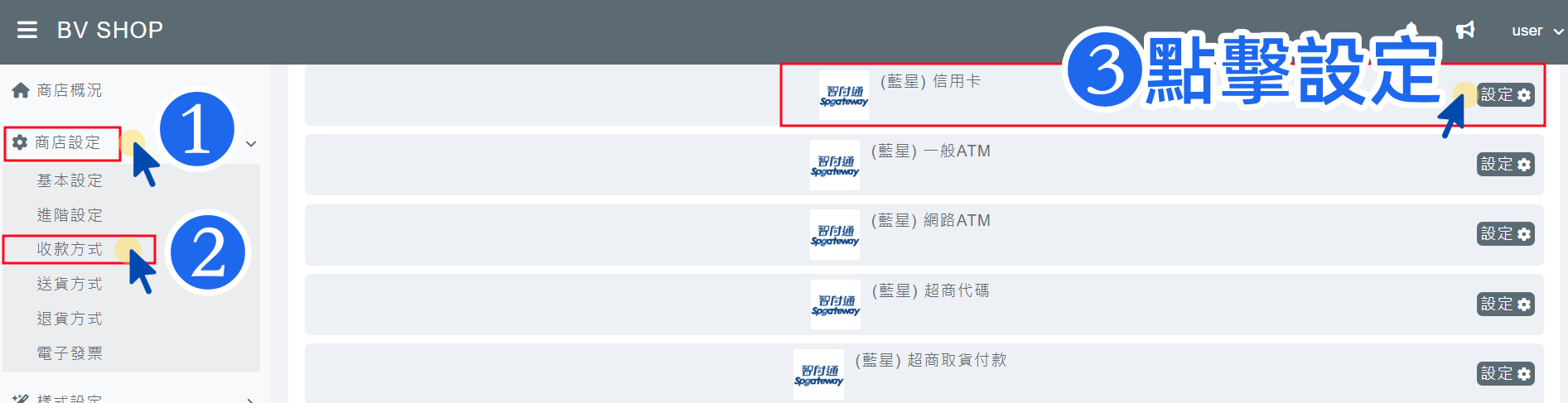 開店教學｜如何設定NewebPay藍新－金流篇 ｜ BV SHOP電商開店-教學文章